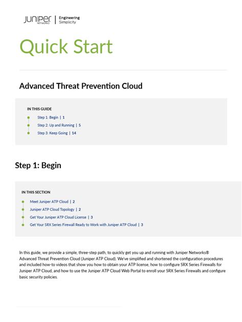 Juniper Atp Cloud Quick Start Pdf Proxy Server Transport Layer