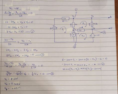 Hi May I Ask If My Method Of Using Nodal Analysis To Find Va And Vb Is Correct Raskelectronics