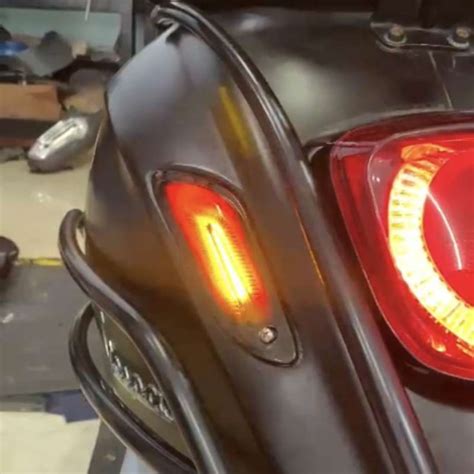 Promo Indicator Sein LED Smoke NC Project Running V2 Vespa Sprint