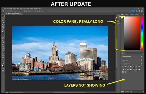 solved layer panel does not show after recent update in p adobe