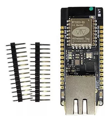 Placa De Desenvolvimento Integrada Eth01 Evo Esp32 C3 Com Et Parcelamento Sem Juros