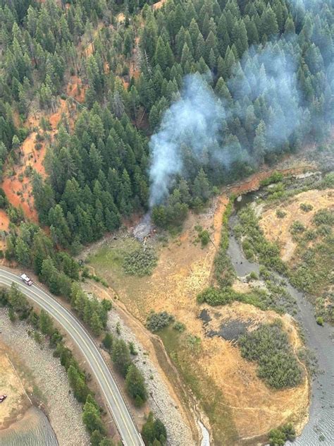 Small Vegetation Fire Contained In Shasta Trinity National Forest