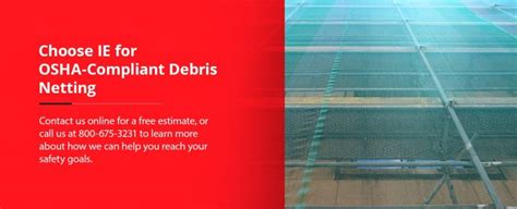 Osha Requirements For Debris Netting