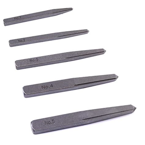5 Pieces Easy Out Bolt Extractor Set Straight Fluted Screw Want It All