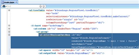 Andrej Baranovskij Blog ADF Tree How To Autoselect Deselect Checkbox