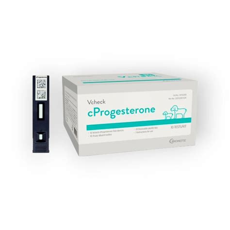 Vcheck Canine Progesterone Test Kit 10 Tests