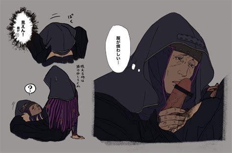 Rule 34 2babes Bar Censor Erection Fellatio Fromsoftware Gay Headgear Headwear Holding Penis