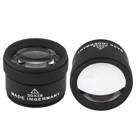 30 Fach Vergrößerung HD Juwelier Schmuck Optische Lupe Schmucklupe