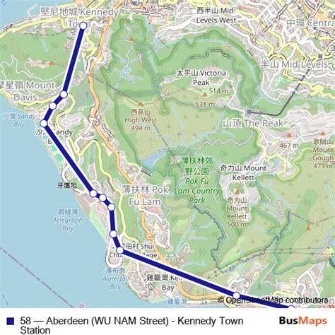 Bus 58 By Green Minibus Services In Central