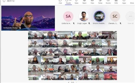 Accenture Njx Session Meeting Motivation Grouppicture Insights Shreya S Shetty シュレヤ・シェッティ