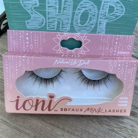 Ioni Makeup Ioni 3d Faux Mink Lashes 0 Hand Made New In Box Poshmark