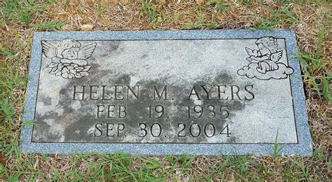 Helen Phyllis Mcdaniel Ayers 1935 2004 Find A Grave äreminne