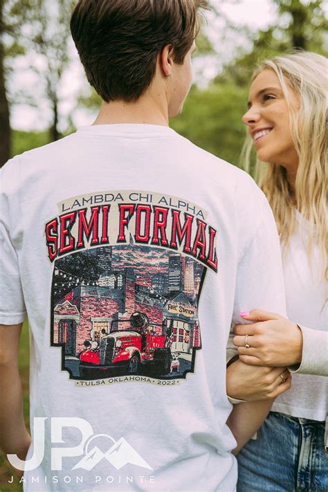 Lambda Chi Alpha Semi Formal Oklahoma Skyline Tee Jamison Pointe