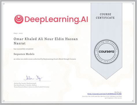 Omar Khaled On Linkedin Deeplearning Sequencemodels Ai