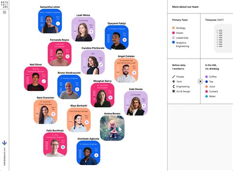 Data Culture Team Visualization — Information Is Beautiful Awards
