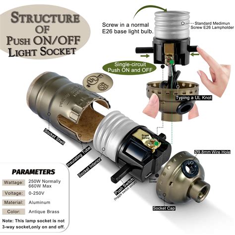 Electric Light Socket Parts Brand New Tail Light Globe Holder Socket