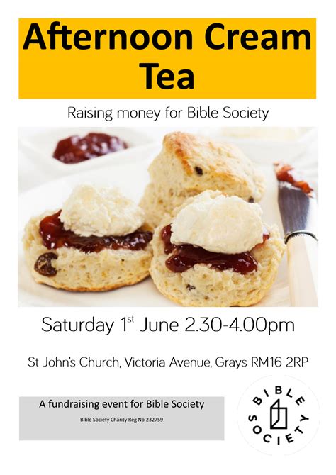 Bible Society Cream Tea Transformation Thurrock