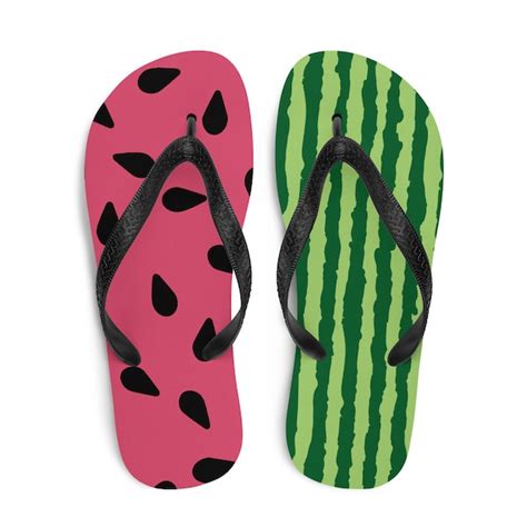 Hot Pink Flip Flops Etsy