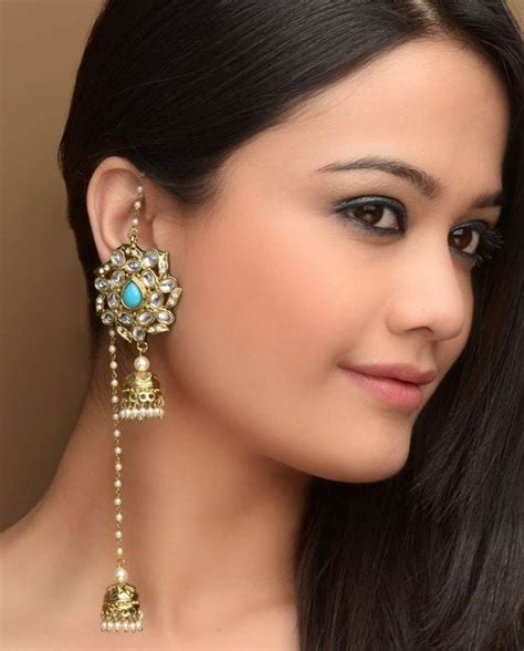 Kashmiri Jhumka Earring Designs Dhanalakshmi Jewellers