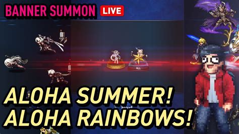 Ffbe Aloha Lasswell And Seaside Nichol Banner Pulls Youtube