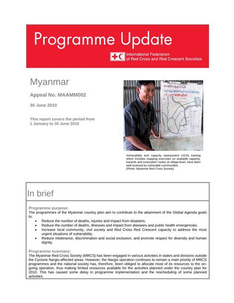 Pdf Myanmar · 2011 02 28 · Myanmar Action Plan Disaster Risk Reduction Map Drr Which Was