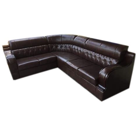 Seater L Shape Rexine Sofa Set With Lounger At Set In Vizag ID