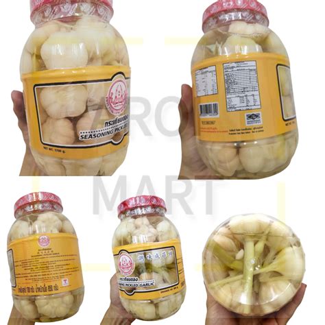 Jeruk Air Bawang Ginger Putih Thailand Seasoning Pickled Garlic Twin