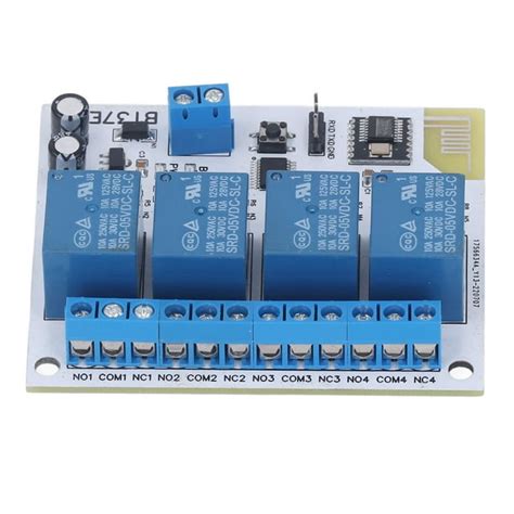 Módulo De Control De Relé Bluetooth Relé Bluetooth De 4 Canales Panel