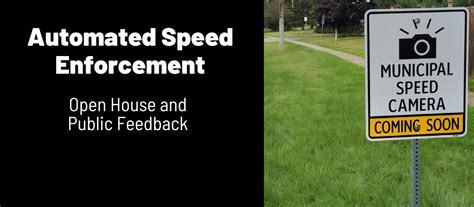 Automated Speed Enforcement Open House October 9 2024 City Of