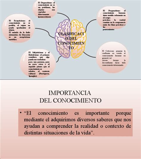 Clasificacion Del Conocimiento Y Su Importancia Pdf