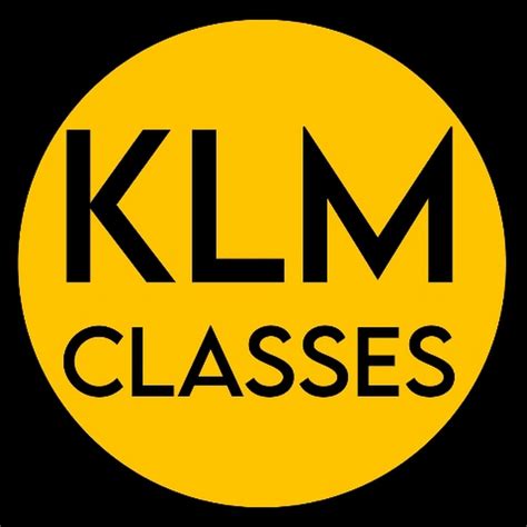 Klm Classes Youtube