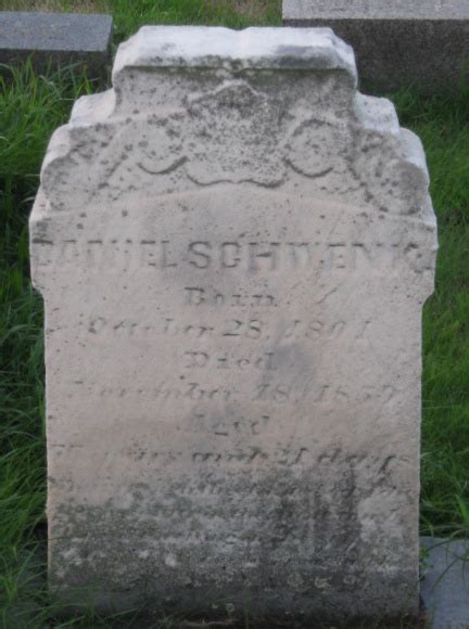 Daniel Schwenk Jr 1804 1859 Memorial Find A Grave