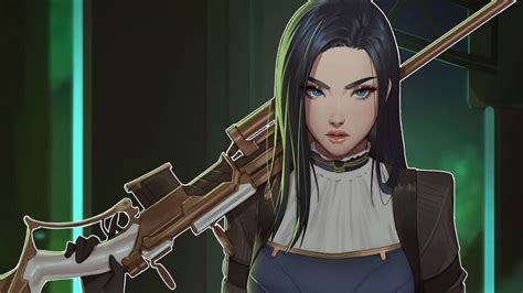 Caitlyn Arcane Series K E Wallpaper PC Desktop