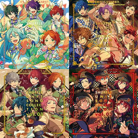 あんさんぶるスターズ！！ シャッフルユニットソングコレクション Vol03：cd ステラワース