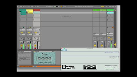 Ableton Live Code Tutorial 1 Youtube