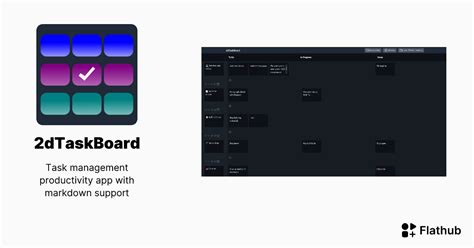Instaliraj Aplikaciju 2dtaskboard Na Linux Flathub