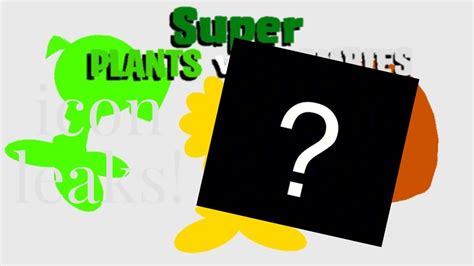 Super Pvz Icon Leaks Late Upload Youtube