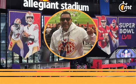 Antonio Turco Mohamed Asistió Al Super Bowl 2024 Foto