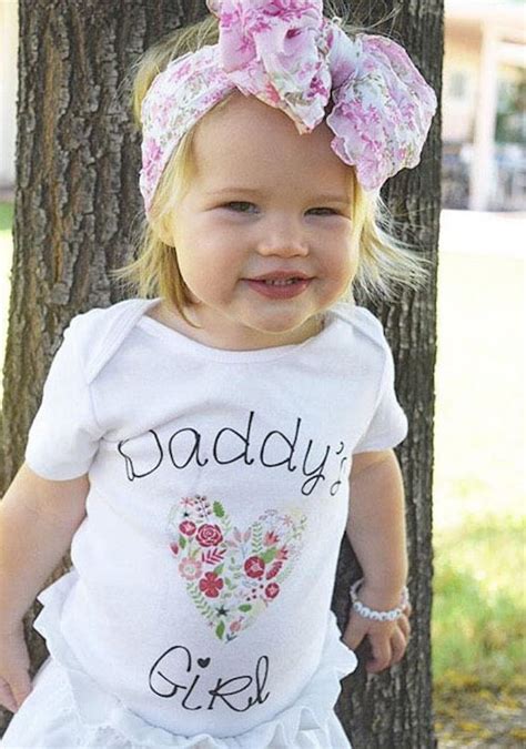 Daddys Girl Shirtfathers Day Shirt For Girlsdaddy Etsy