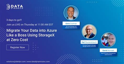 data dynamics on linkedin cloudmigration webinar livewebinar