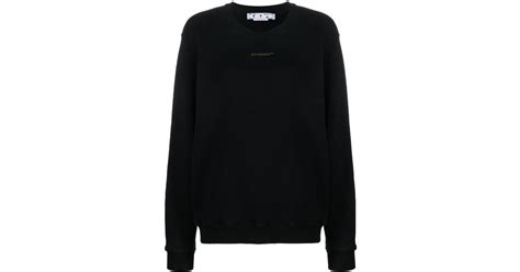 Off White Co Virgil Abloh Signature Arrows Tie Dye Crewneck Sweatshirt