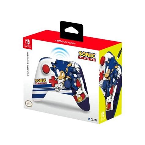 Hori Nintendo Switch Wireless Horipad Sonic Pro Controller Licencia