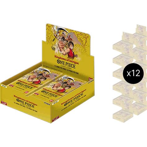 Kingdoms Of Intrigue Booster Box Case Kingdoms Of Intrigue One