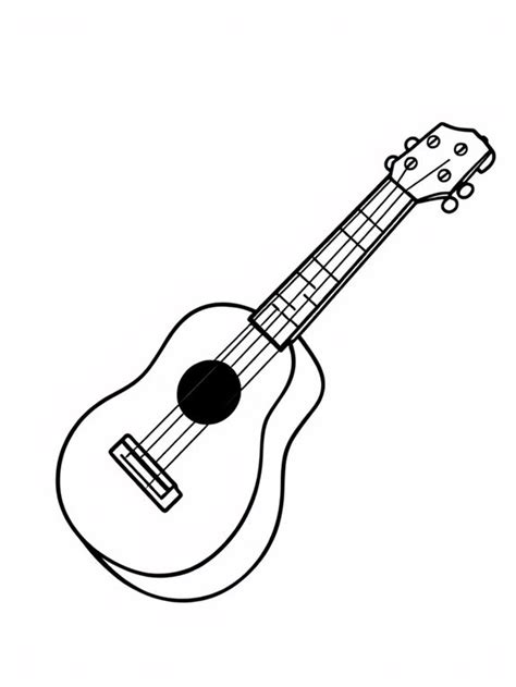 10 Free Ukulele Coloring Pages To Print And Enjoy Today
