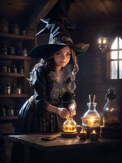 Cute Witch By Icedragon4u On Deviantart