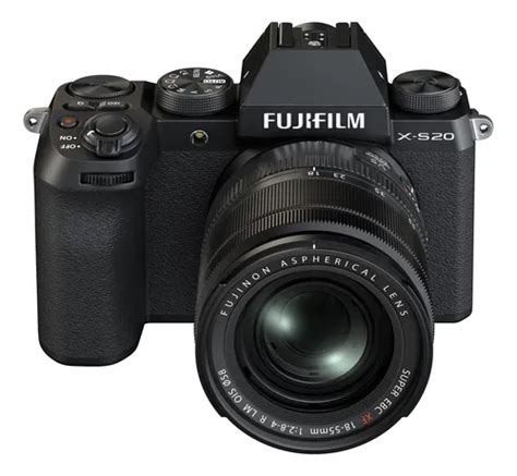 Kit De Câmera Digital Sem Espelho Fujifilm X S20 Xf18 2165 Polegadas Cor Preto Mercadolivre