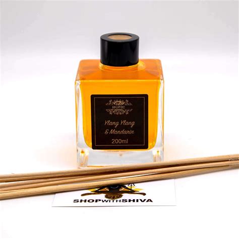 Essential Oil Reed Diffuser 200ml Ylang Ylang And Mandarin Shop With