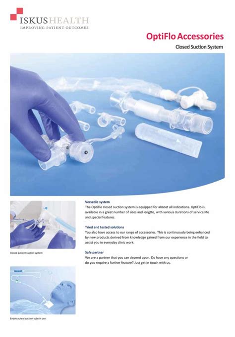 Optiflo Closed Suction Devices Iskus Health