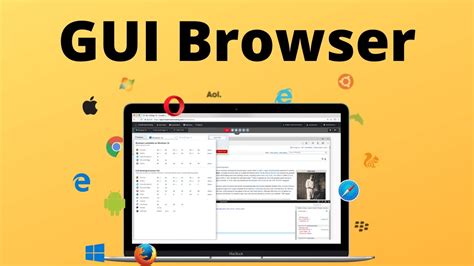 How To Create Gui Browser Using Python Selenium Webdriver Youtube