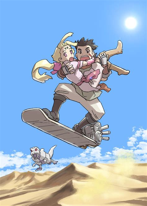 Fiona Van Flyheight And Zeke Zoids And 1 More Drawn By Ueyama